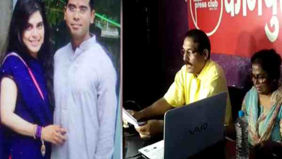 'पेन ड्राइव' में बंद आईपीएस सुरेंद्र के परिवार का भविष्य, ससुर ने पुलिस को सौंपा | SP sanjeev ...