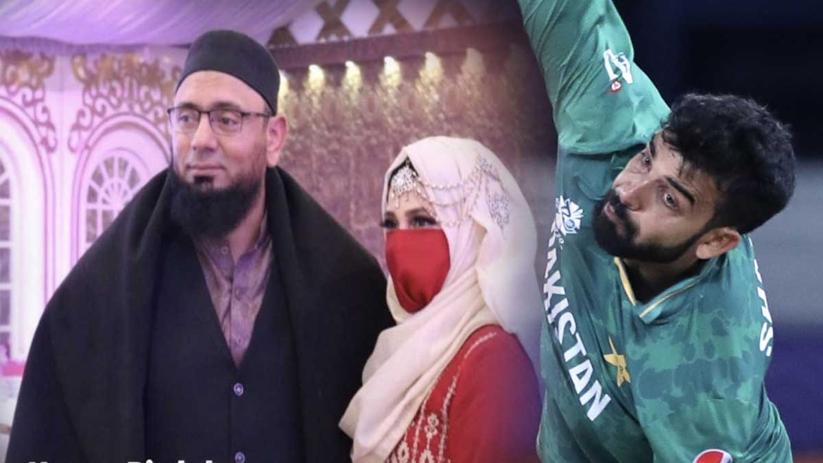 शादियों के मौसम में सकलैन की बेटी से हुआ शादाब खान का निकाह, टीम के ...