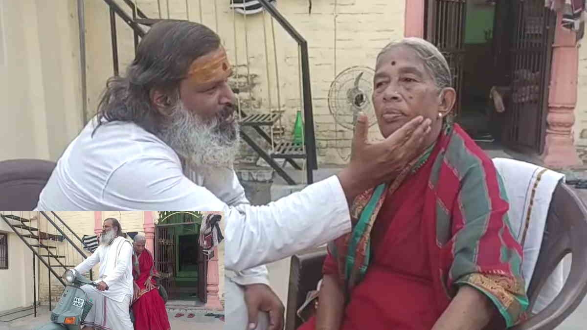 कलयुग के श्रवण कुमार! पिता का दिया 20 साल पुराना स्कूटर, 73 साल की मां ...
