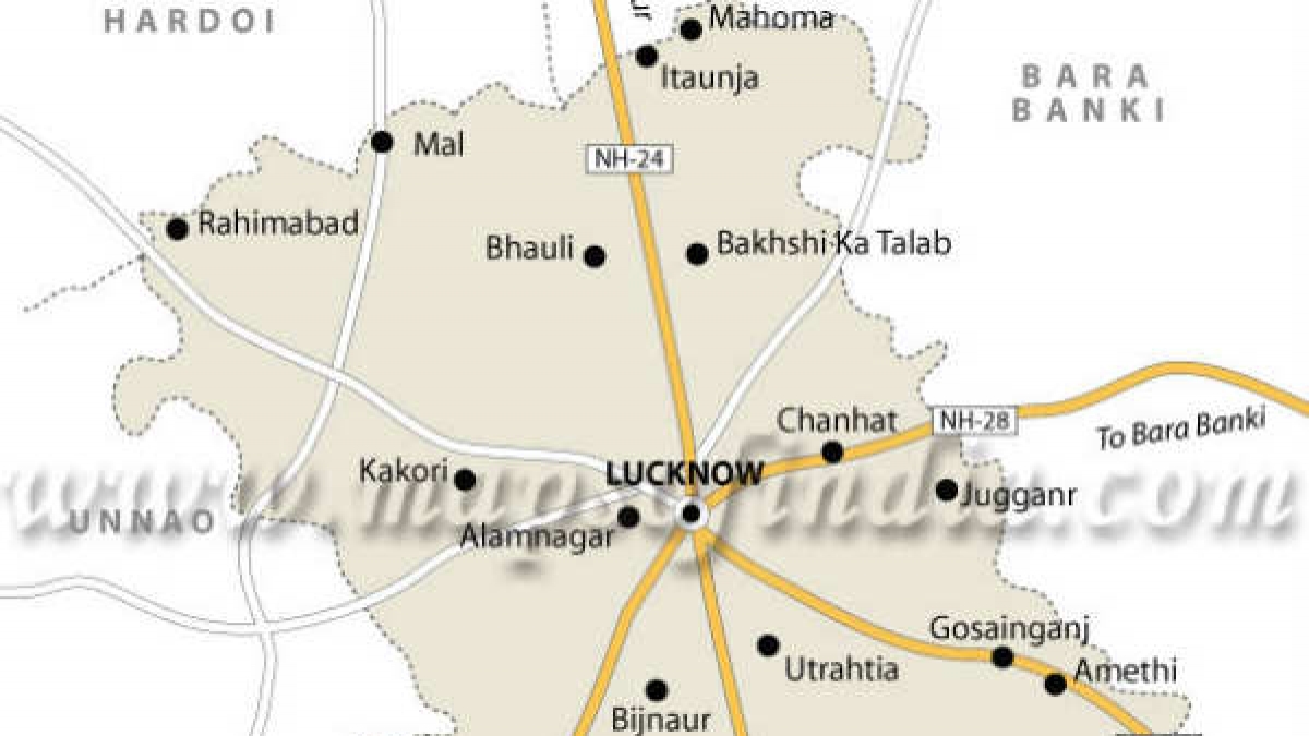 लखनऊ का डिजिटल मैप जल्‍द तैयार होगा | digital map of Lucknow city ...