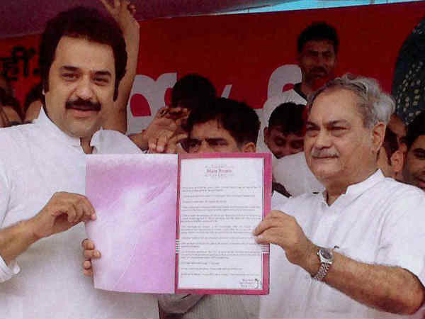 मनु शर्मा के पिता भी तैयार हरियाणा विधान सभा चुनाव के लिए | Manu Sharma ...