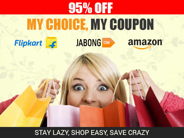 MY CHOICE, MY COUPON में पायें 95 प्रतिशत तक की छूट | MY CHOICE, MY ...