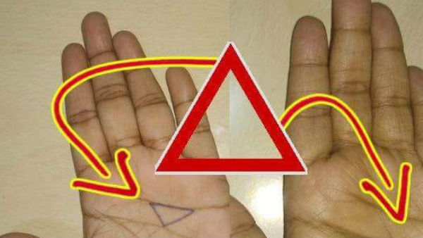 Palmistry: गहरे राज का सूचक है एक के अंदर एक तीन त्रिभुज | WHAT DOES A ...