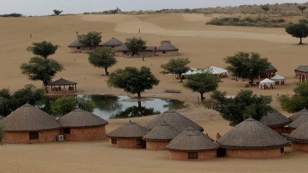 Khimsar : ये है राजस्थान का सबसे अनूठा गांव 'खींवसर सैंड ड्यून्स विलेज ...