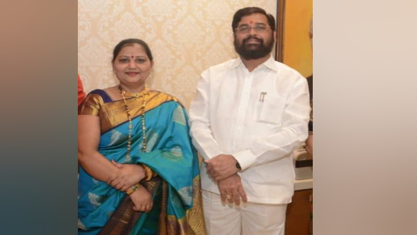 एकनाथ शिंदे की पत्‍नी लता एकनाथ शिंदे कौन हैं? जो जिंदगी के सबसे बड़े ...