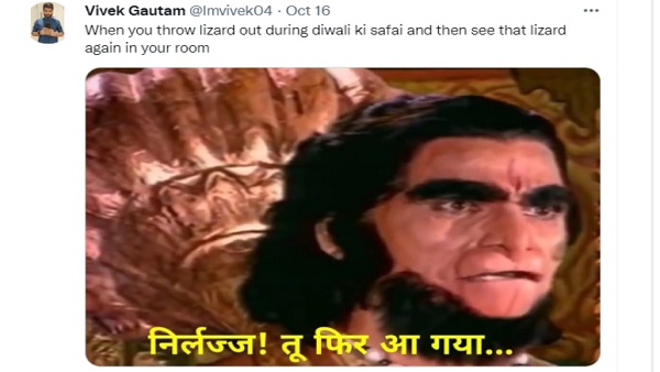 Diwali Ki Safaai: 'निर्लज्ज तू फिर आ गया', दिवाली के पहले वायरल हुए ...