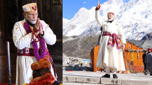 PM मोदी ने निभाया चंबा की महिलाओं से किया वादा, kedarnath में पहनी ...