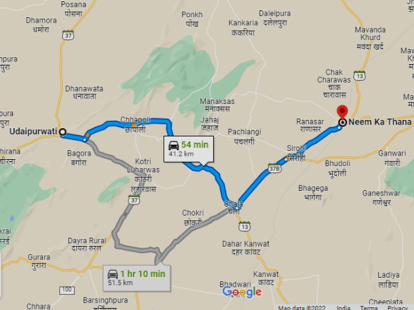 राजस्‍थान में नया जिला बनने की दौड़ में 60 कस्‍बे, नीमकाथाना के लिए ...