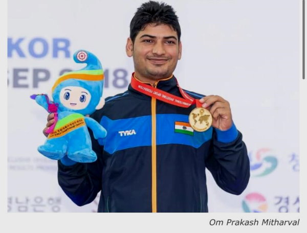 Omprakash Mitharwal : गांव में गुलेल से निशाना लगाने वाले ओमप्रकाश का शूटिंग में Arjuna Award तक ...