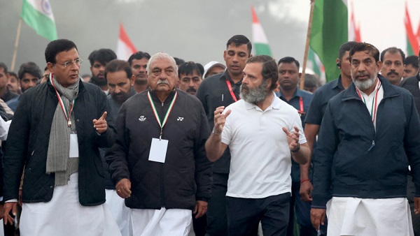 Bharat Jodo Yatra: 24 तारीख को बदरपुर बॉर्डर से दिल्ली पहुंचेगी राहुल ...