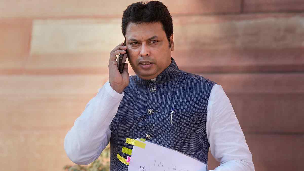पूर्व सीएम Biplab Kumar Deb नहीं लड़ेगे Tripura Election, BJP की 48 ...