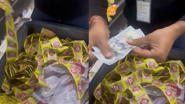 तस्करी का नया 'जुगाड़', गुटखे के पैकेटों में भर रखे थे 40 हजार अमेरिकी ...