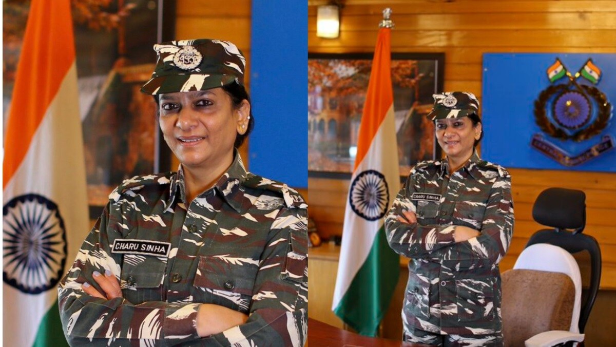 कौन हैं चारू सिन्हा, जो बनीं 4 CRPF सेक्टर की IG, कश्मीर में आतंकियों ...