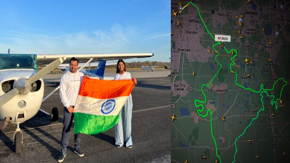 आसमान में 350 KM लंबा भारत का नक्शा बनाने वाले YouTuber गौरव तनेजा ने ...