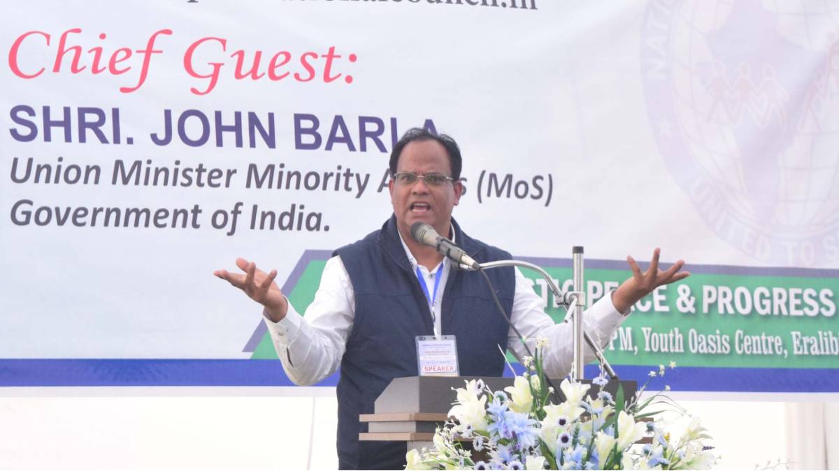 John Barla: केंद्रीय मंत्री का बयान, कहा- ईसाइयों का राष्ट्र निर्माण ...