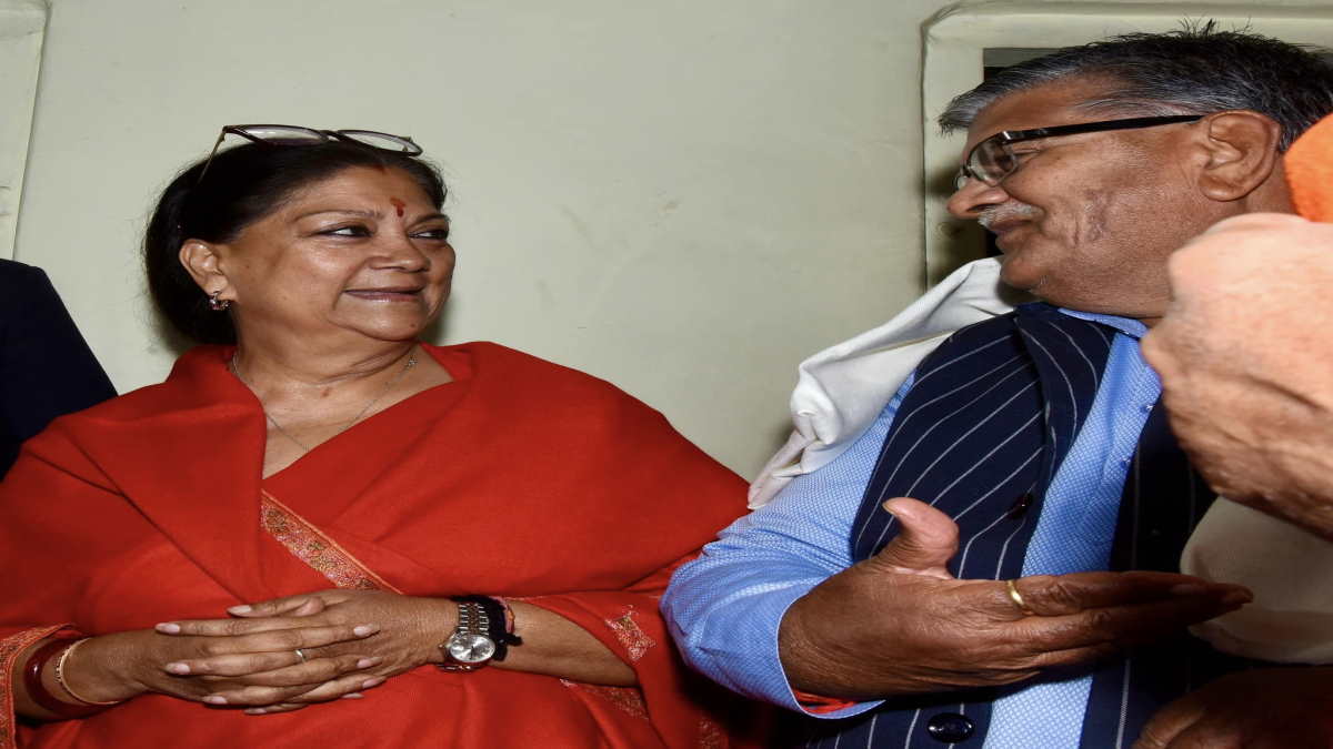 राजस्थान: पूर्व मुख्यमंत्री वसुंधरा राजे ने घर जाकर दी गुलाबचंद कटारिया ...