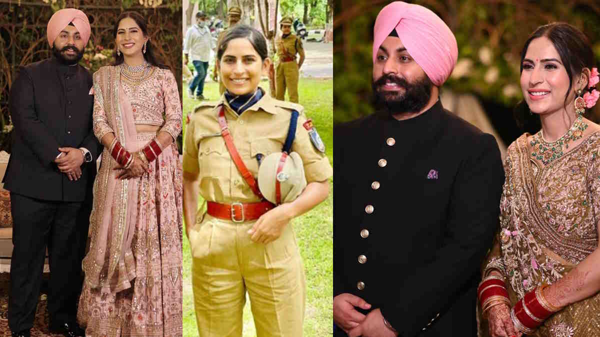 पंजाब शिक्षामंत्री हरजोत सिंह बैंस व IPS ज्‍योति यादव की शादी का एल्‍बम ...
