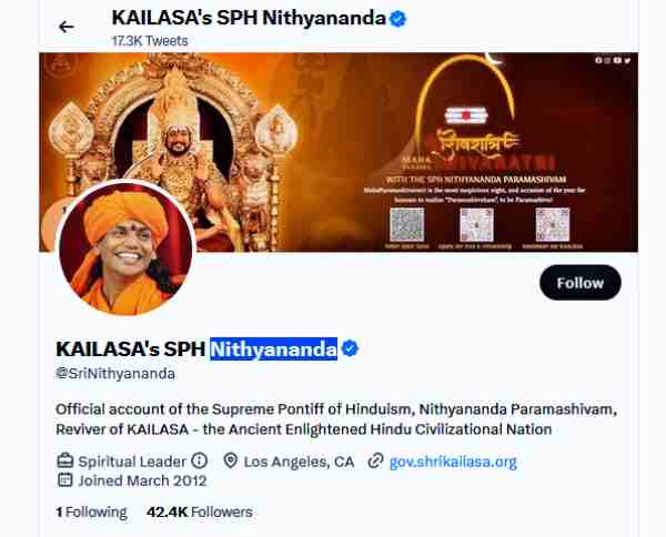 Nithyananda Kailasa: दुष्कर्म के आरोपी और भगोड़े स्वयंभू स्वामी ने ऑफर की ई नागरिकता, जानिए ...