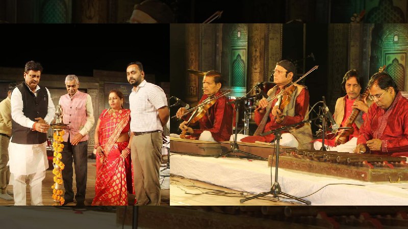 MP News: मैहर में वाद्यवृंद से हुई उस्ताद अलाउद्दीन खां समारोह की ...