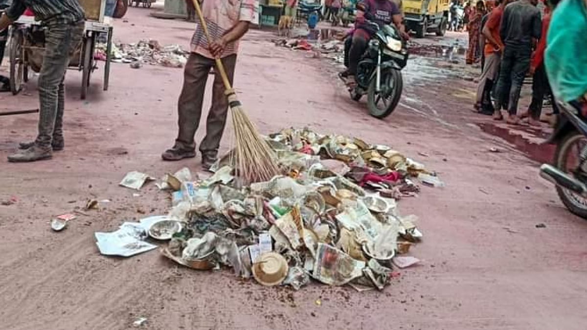 Indore news: बेकलेन में कचरा फैंकने वाले सुधर जाएं, नगर निगम ने लगाया ...