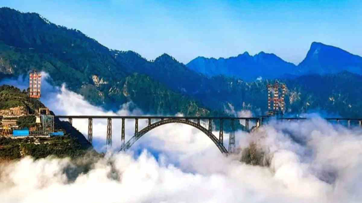 Chenab Railway Bridge: चलो दिलदार चलो, चिनाब के पार चलो | Chenab ...