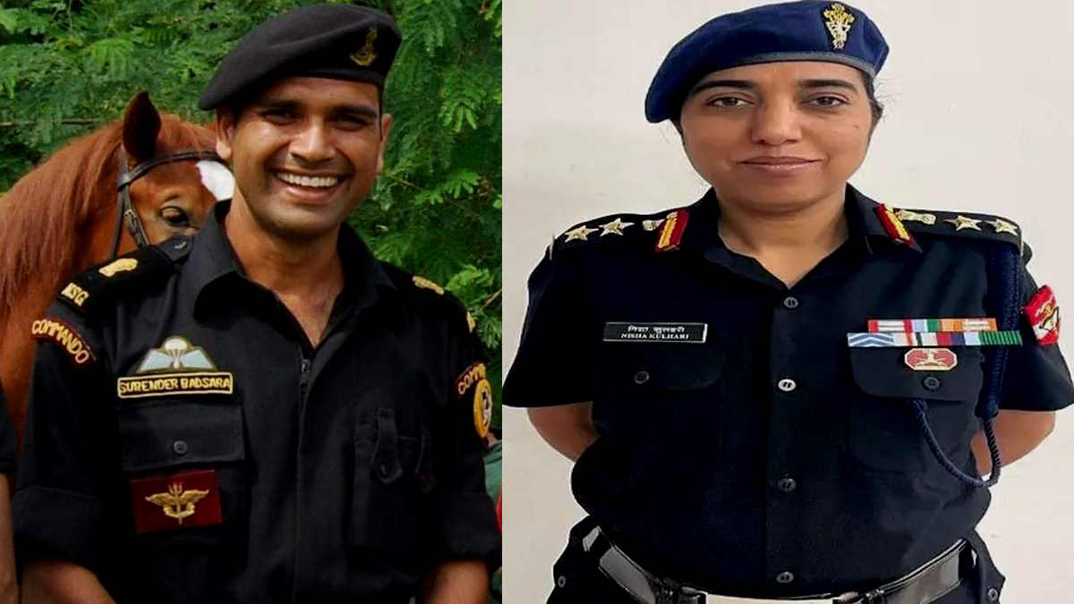 Nisha Kulhari: पति सुरेंद्र बड़सरा की शहादत के बाद पत्‍नी निशा कुल्‍हरी ...