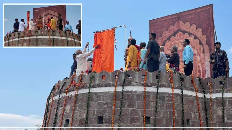 MP News: दीनदयाल शोध संस्थान में लगी रानी दुर्गावती की मूर्ति का मोहन ...