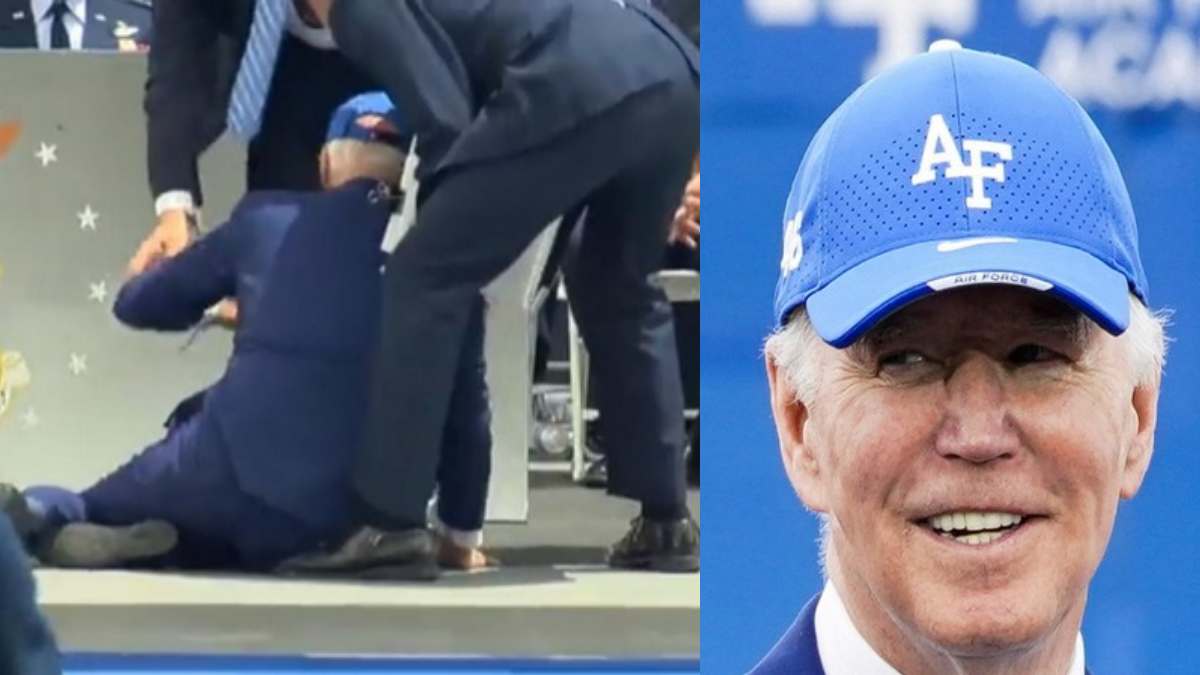 Joe Biden Trips: US वायुसेना एकेडमी में लड़खड़ाए 80 साल के राष्ट्रपति ...