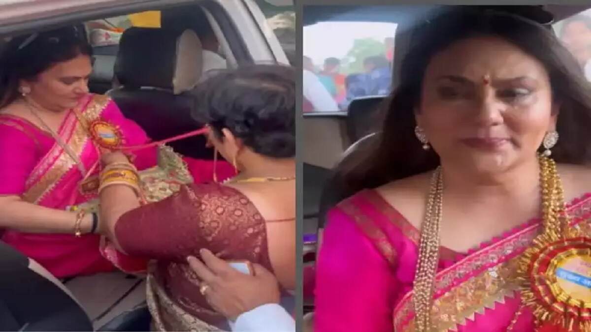 बेटी की तरह विदा की गईं दीपिका चिखलिया, मिथिला के लोगों ने मां सीता की ...