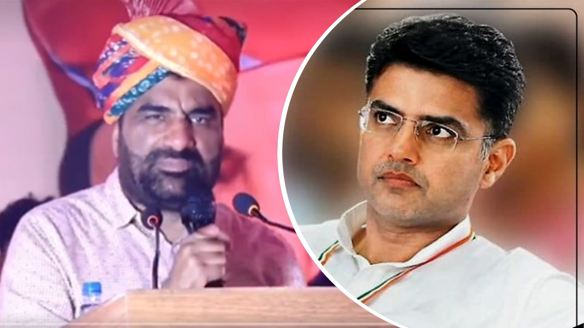 Watch: हनुमान बेनीवाल बोले-'पायलट बन गए थे गहलोत की दुल्‍हन, डिप्‍टी CM ...