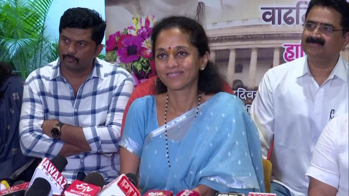 Supriya Sule बोलीं, भाजपा भाई अजित व पिता से बहुत प्रभावित, तमिलनाडु के ...