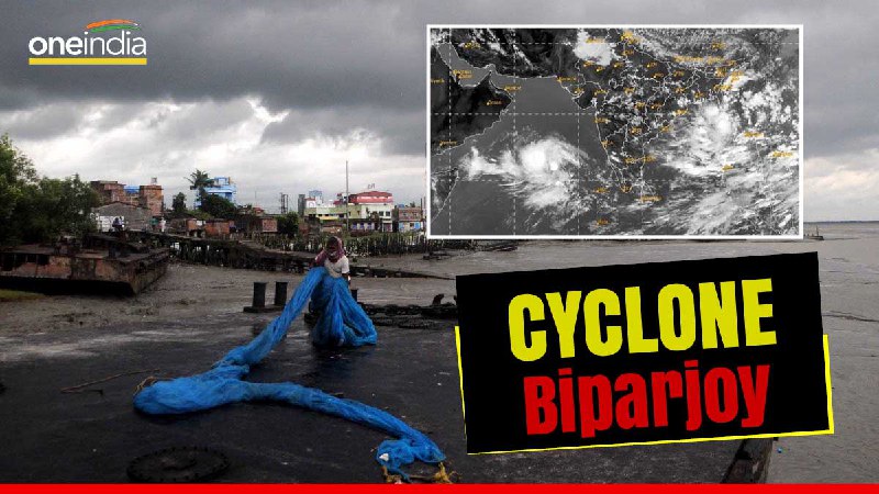 Cyclone Biparjoy :'बिपारजॉय' ने बदला रूट, गुजरात के 6 जिलों में मचा ...