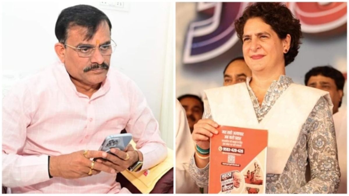 MP BJP अध्यक्ष वीडी शर्मा ने राहुल गांधी को बताया झूठा, बोले- भाई की तरह झूठी गारंटी देने आई बहन ...