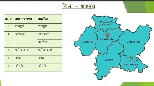 Rajasthan New Map 2023: राजस्‍थान के 50 जिलों का नक्‍शा जारी, जानिए कौन ...