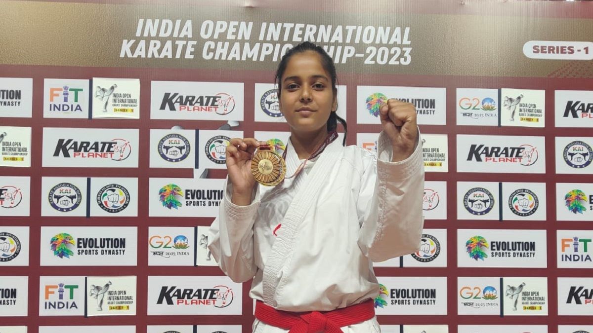 इंटरनेशनल कराते चैंपियनशिप में 5 देशों को धूल चटाकर मेघल राय का गोल्ड ...