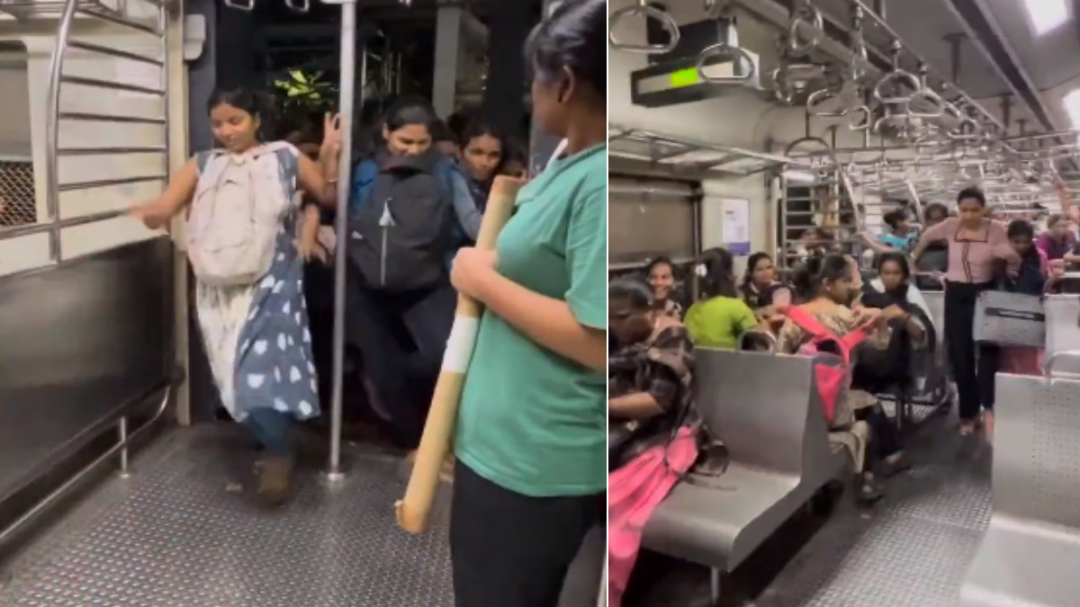 ये मुंबई है मेरी जान! चलती ट्रेन में बैठने के लिए 'मिल्खा सिंह' बनी ...