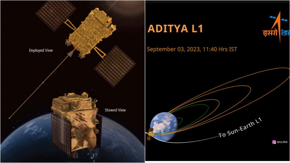 Aditya-L1: आदित्य L1 को लेकर ISRO ने दिया बड़ा अपडेट, सैटेलाइट ने लगा ...