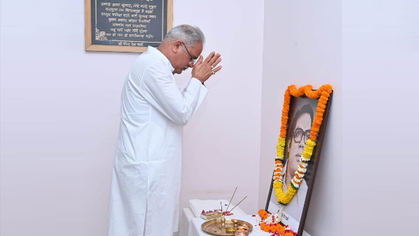 CM भूपेश बघेल ने डॉ. नरेन्द्र देव वर्मा की पुण्यतिथि पर उन्हें किया नमन ...