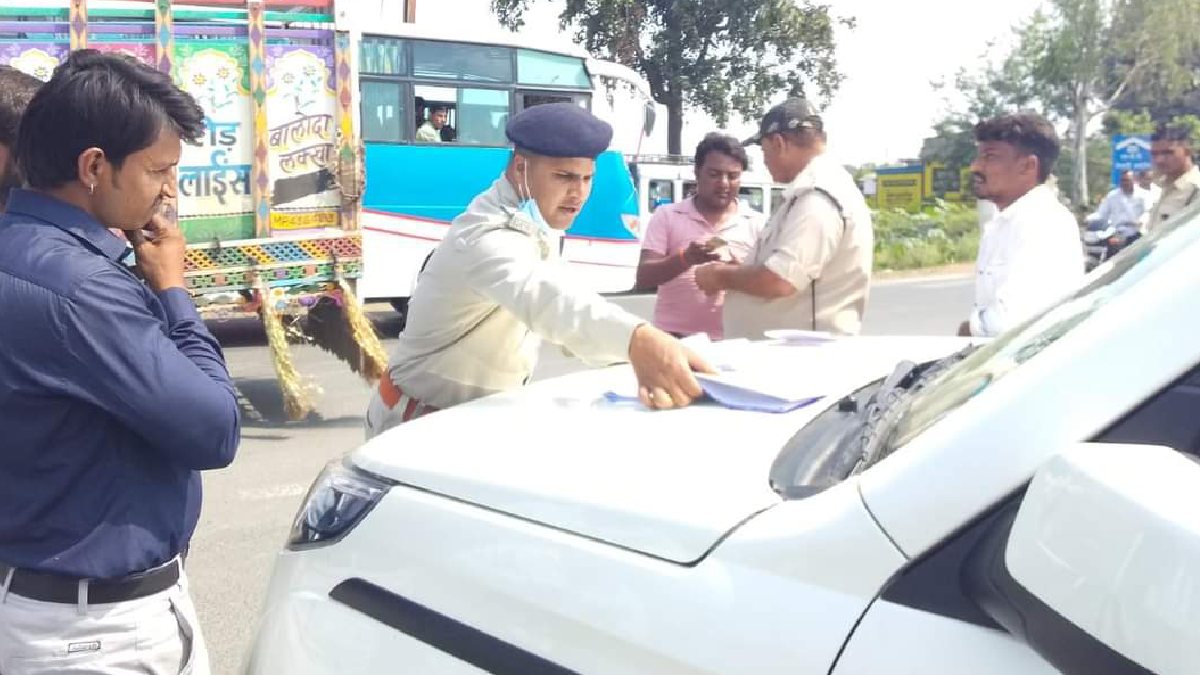 MP Election: गड़बड़ करने वाली गाड़ियों के खिलाफ RTO का एक्शन, 9 लाख से ...