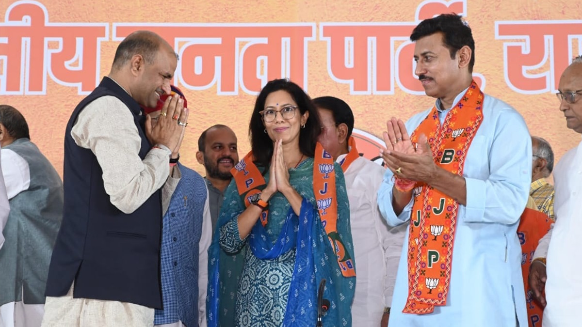 Rajasthan: MBA डिग्री वाली सरपंच छवि राजावत ने ज्‍वाइन की BJP, यूं बदली थी गांव सोडा की तकदीर ...