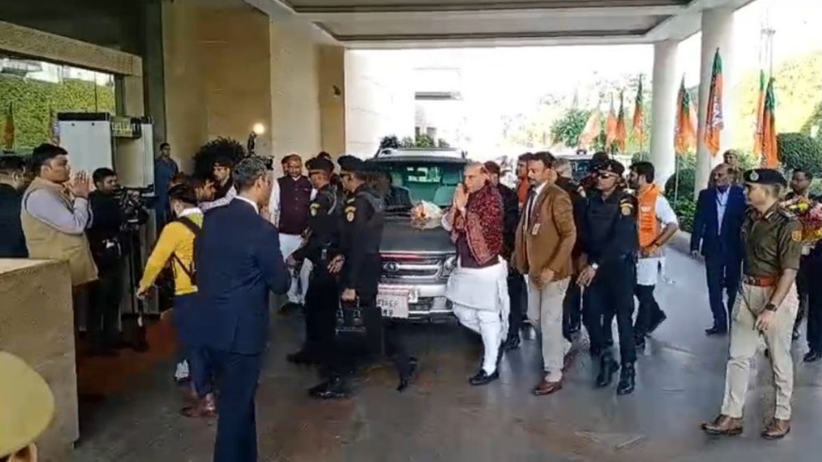 Rajasthan News: भाजपा के 108 विधायक पहुंचे पार्टी मुख्यालय, थोड़ी देर ...