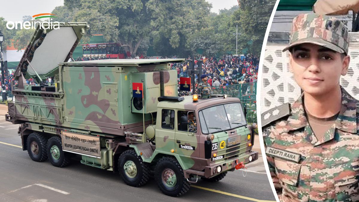 Republic day परेड में पहाड़ की बेटी ने थामी 'स्वाति' रडार की कमान ...