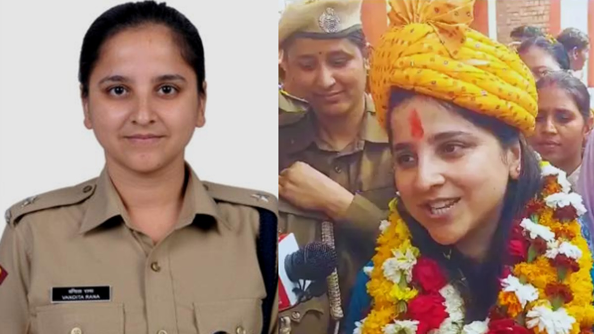 IPS वंदिता राणा : दौसा में SP को यादगार विदाई, घोड़ी पर बैठाकर 4KM तक ...