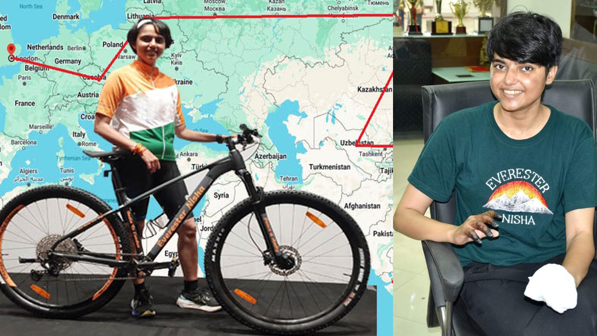 कौन हैं निशा गौतम, जो साइकिल से 200 दिन में 16 देश घूमने निकलीं, क्‍यों ...