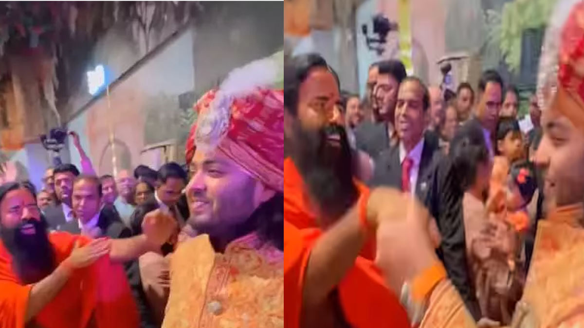 Anant-Radhika Wedding: अनंत अंबानी की शादी में बाबा रामदेव ने जमकर लगाए ...